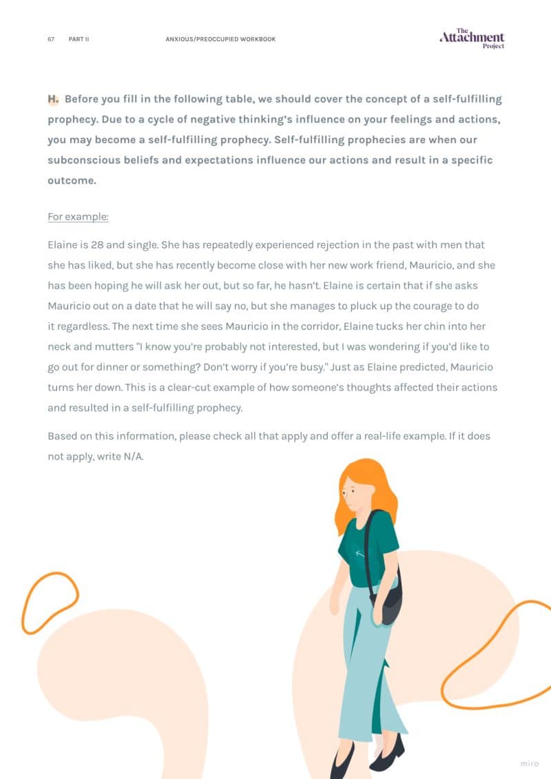 Maladaptive Schemas Workbook - Attachment Project