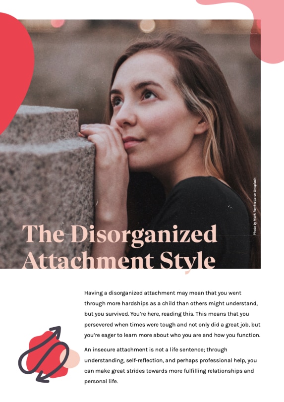 Disorganized Attachment Workbook PDF - Attachment Project