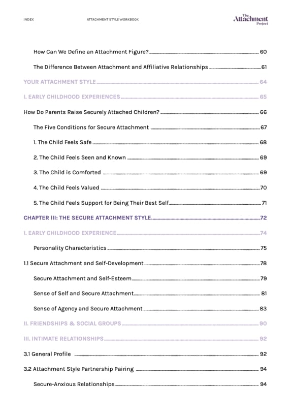 Secure Attachment Workbook - Attachment Project