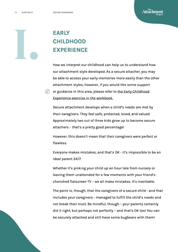 Secure Attachment Workbook - Attachment Project