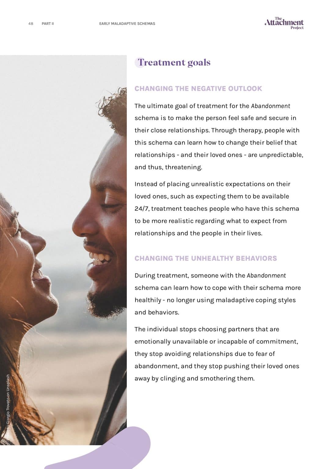 Maladaptive Schemas Workbook - Attachment Project